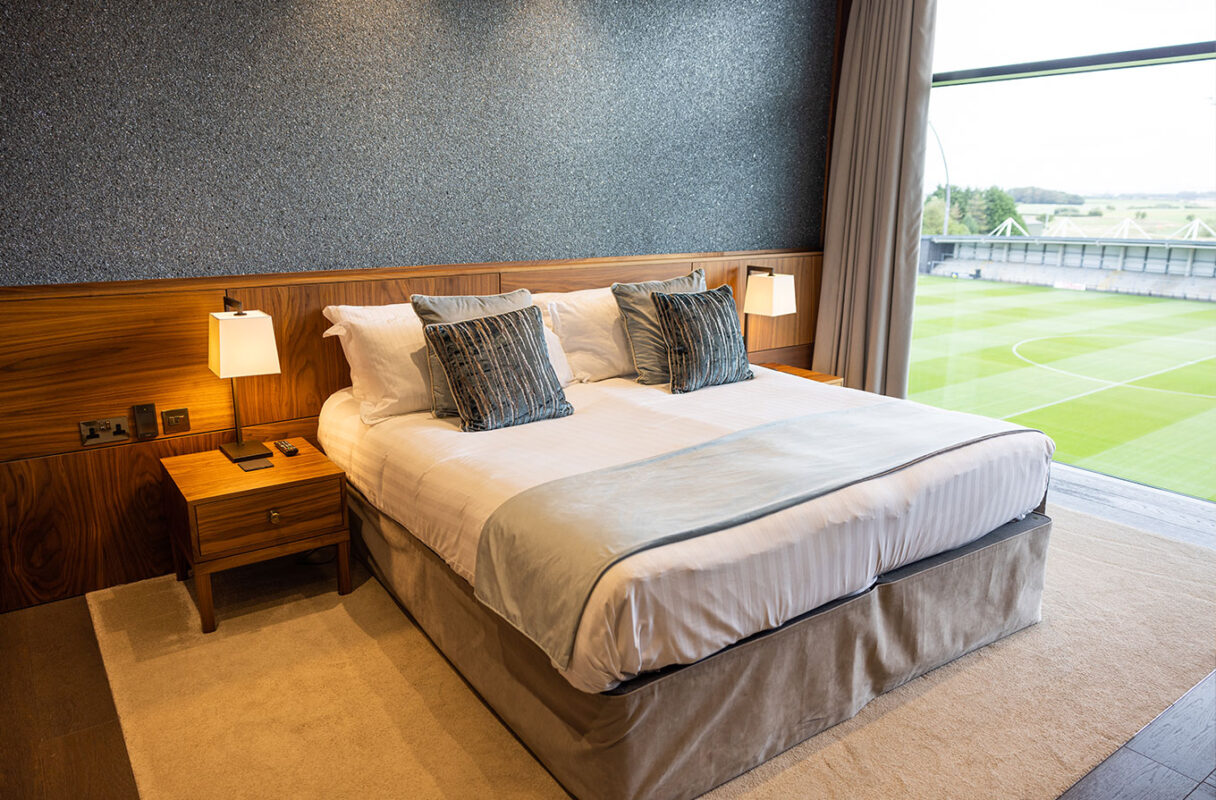 STANDARD ROOM – PITCH VIEW – Mill Farm Sport Village